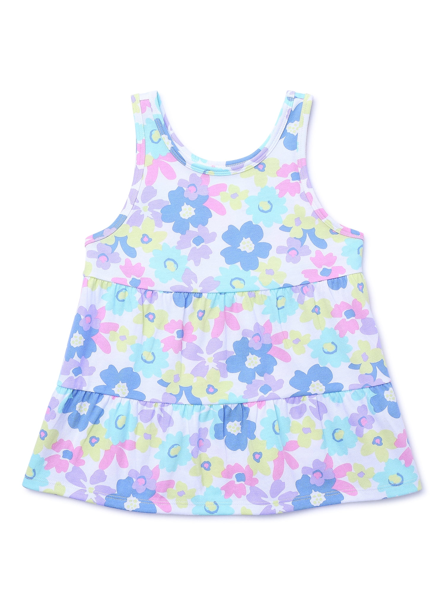 Wonder Nation Girls Swing Tank Top, Sizes 4-18 & Plus - Walmart.com