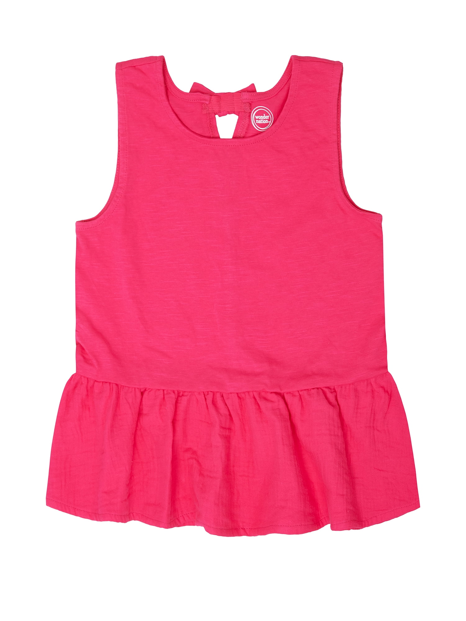 Wonder Nation Girls Tank Top, Sizes 4-18 & Plus - Walmart.com
