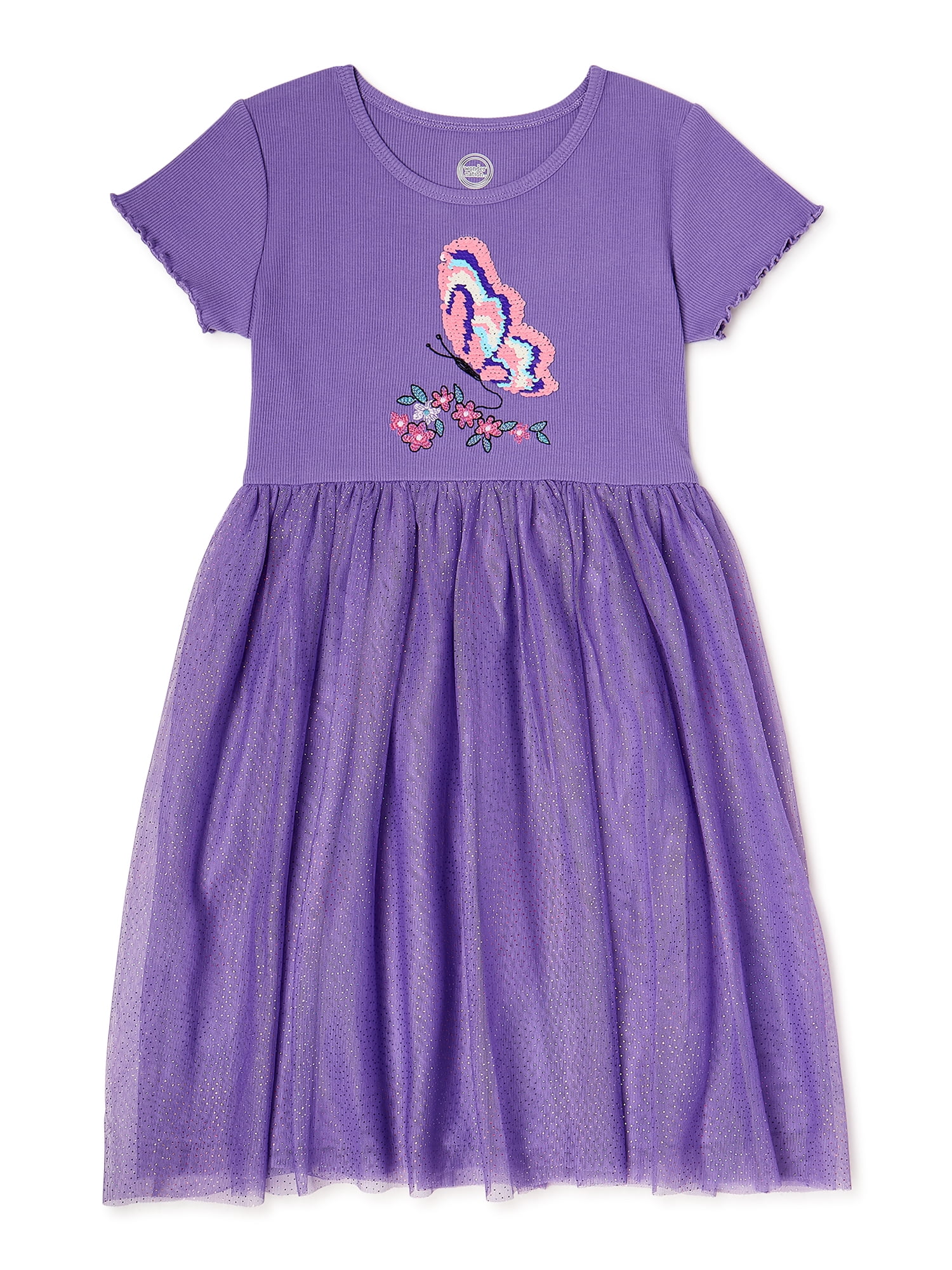 Wonder Nation Girls Tutu Dress - Walmart.com