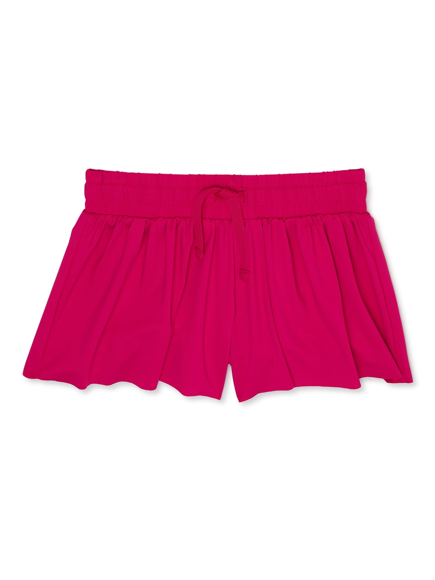 Wonder Nation Girls Flowy Shorts, Sizes 4-18 & Plus, Cute and ...