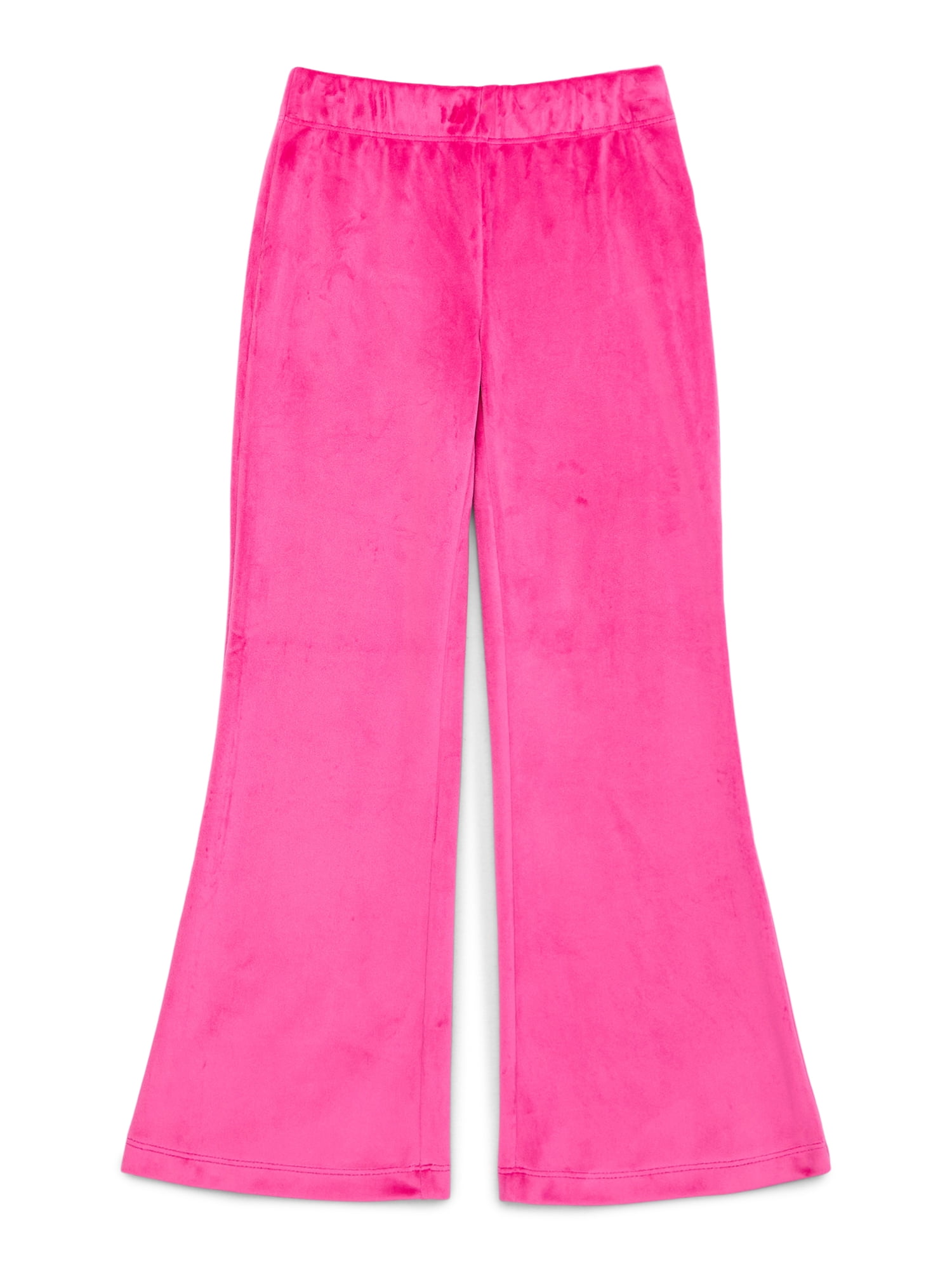 Wonder Nation Girls Velour Flare Pants, Sizes 4-18 & Plus - Walmart.com