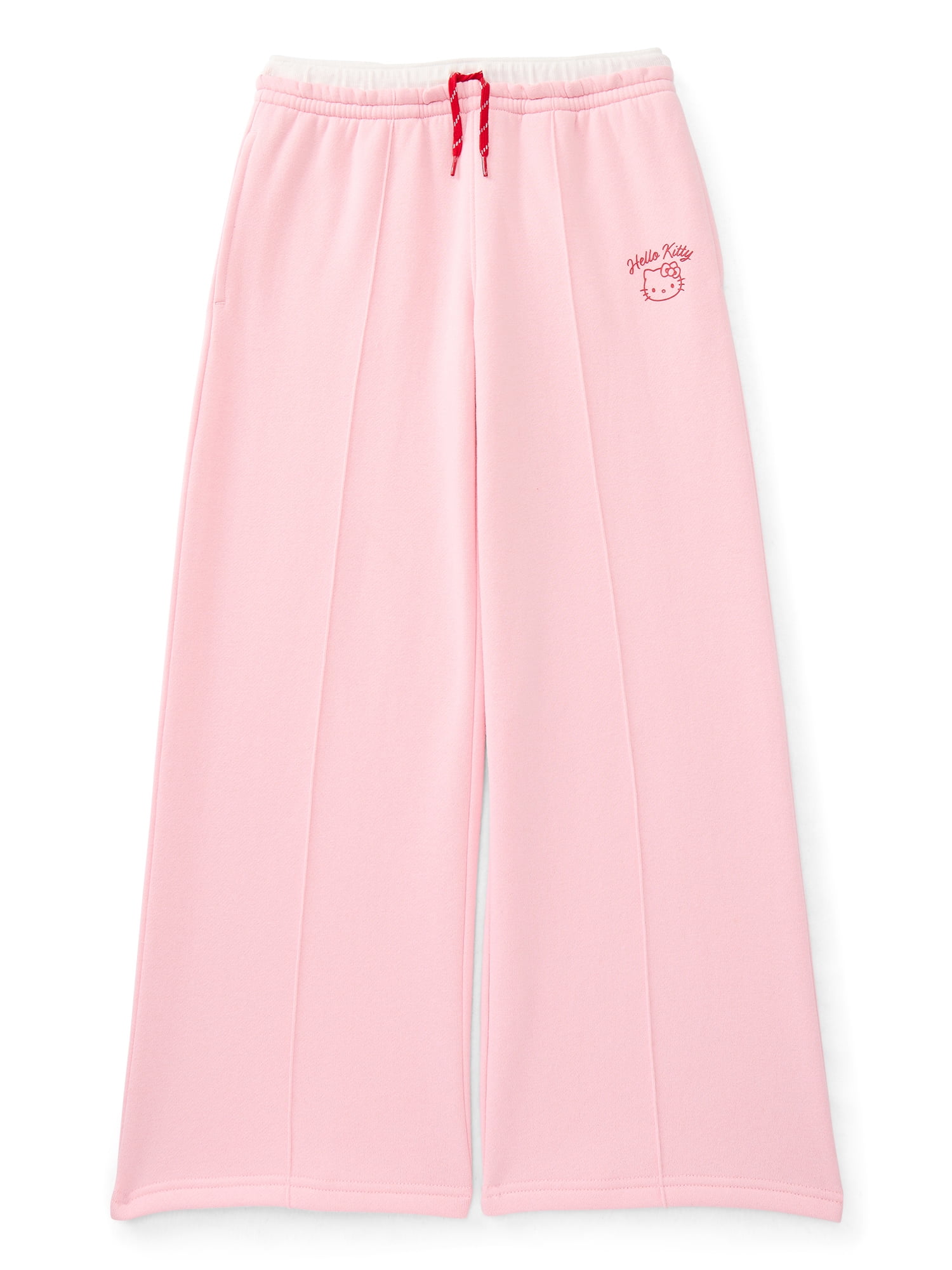 Wonder Nation Hello Kitty Girls Graphic Sweatpants, Sizes 4-16 ...