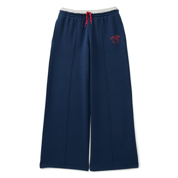 Wonder Nation Hello Kitty Girls Graphic Sweatpants, Sizes 4-16 ...