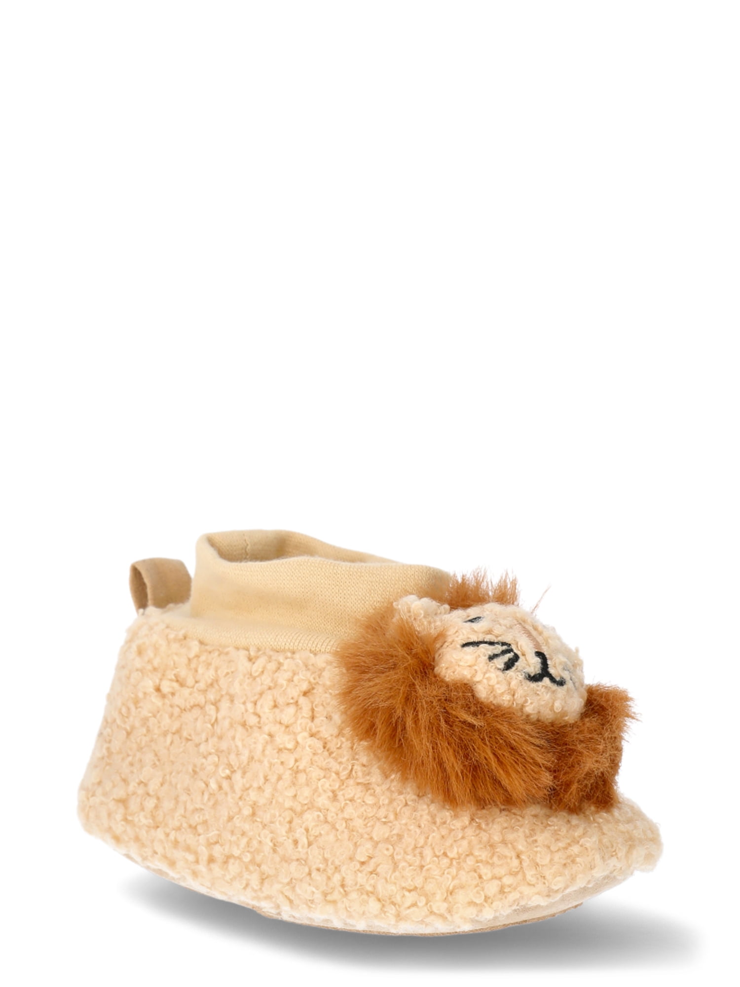 Wonder Nation Infant Boy Lion 3D Slippers - Walmart.com
