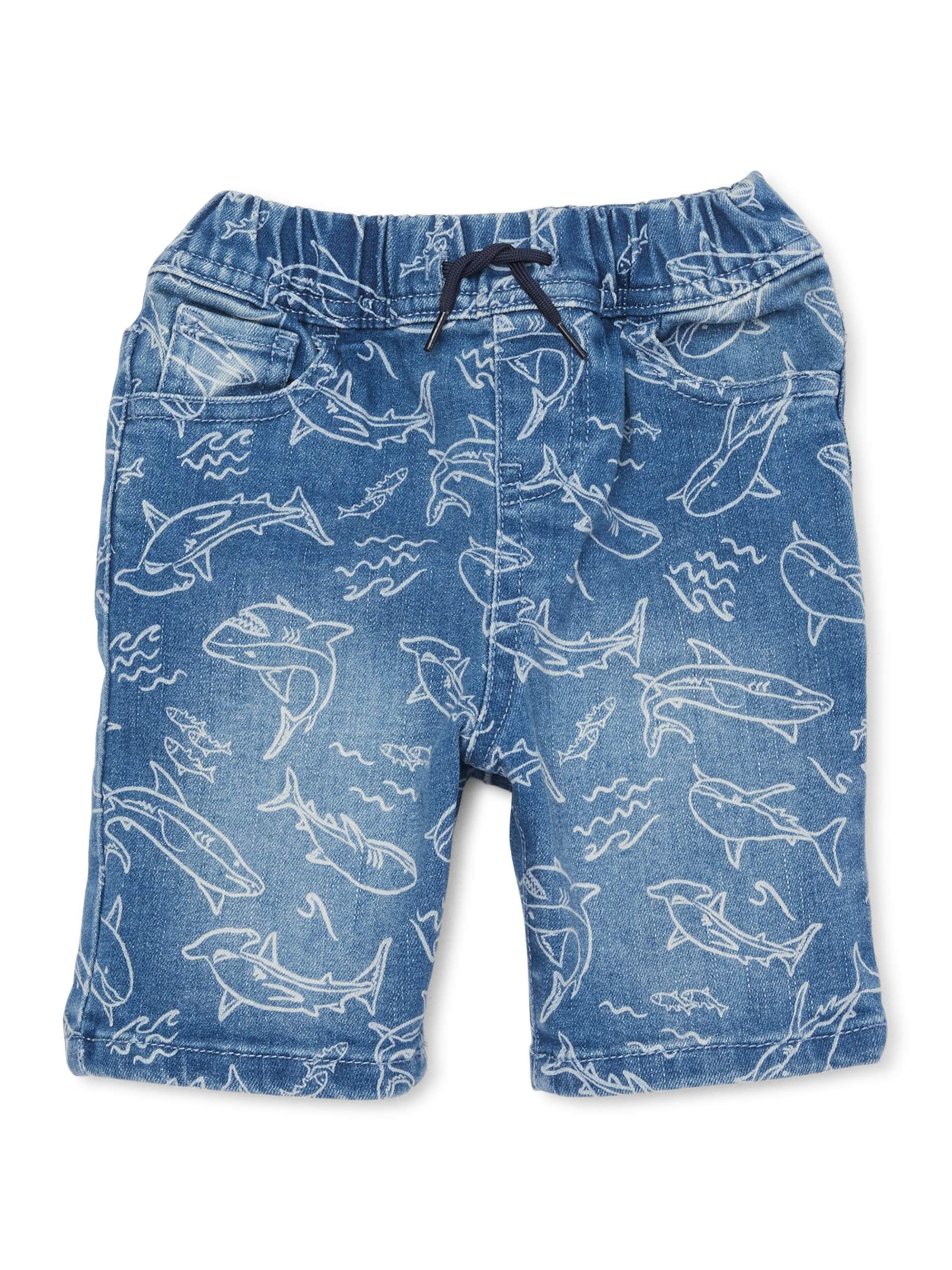 Wonder Nation Infant & Toddler Denim Shorts - Walmart.com
