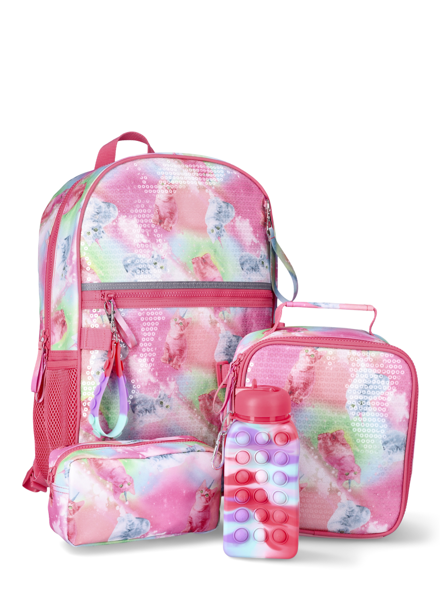 Cars Kids 14” Light Up Backpack 4-Piece Set, Multi-Color - Walmart.com