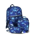 Wonder Nation Kids 17" Shark Laptop Backpack and Lunch Bag 5-Piece Set ...