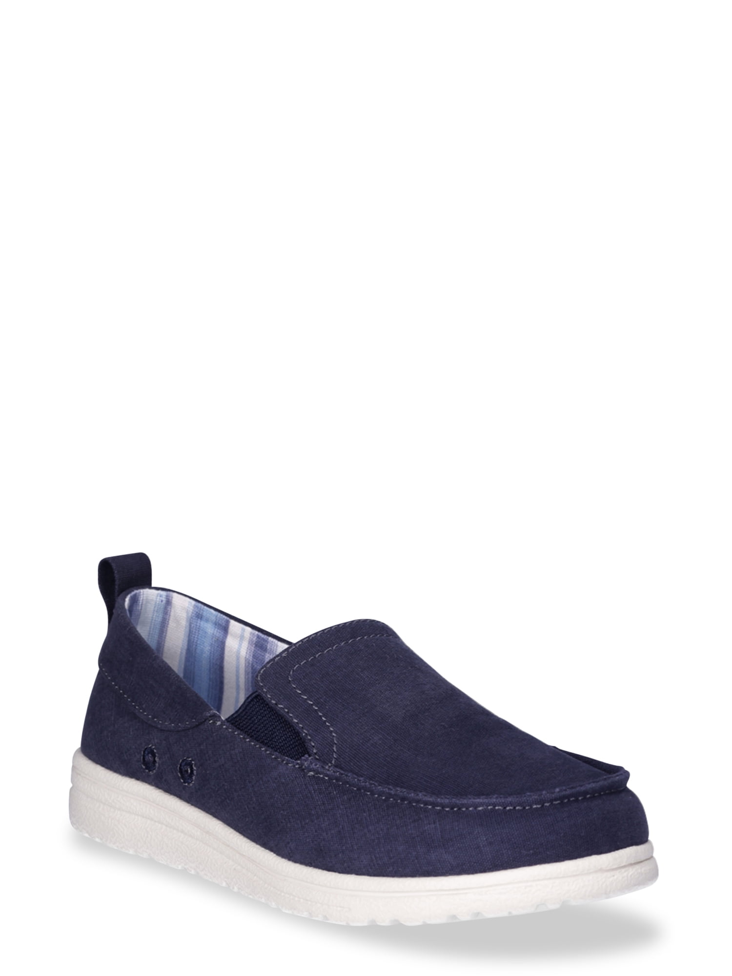 Wonder Nation Casual Loafers - Breathable Cotton Canvas - Walmart.com