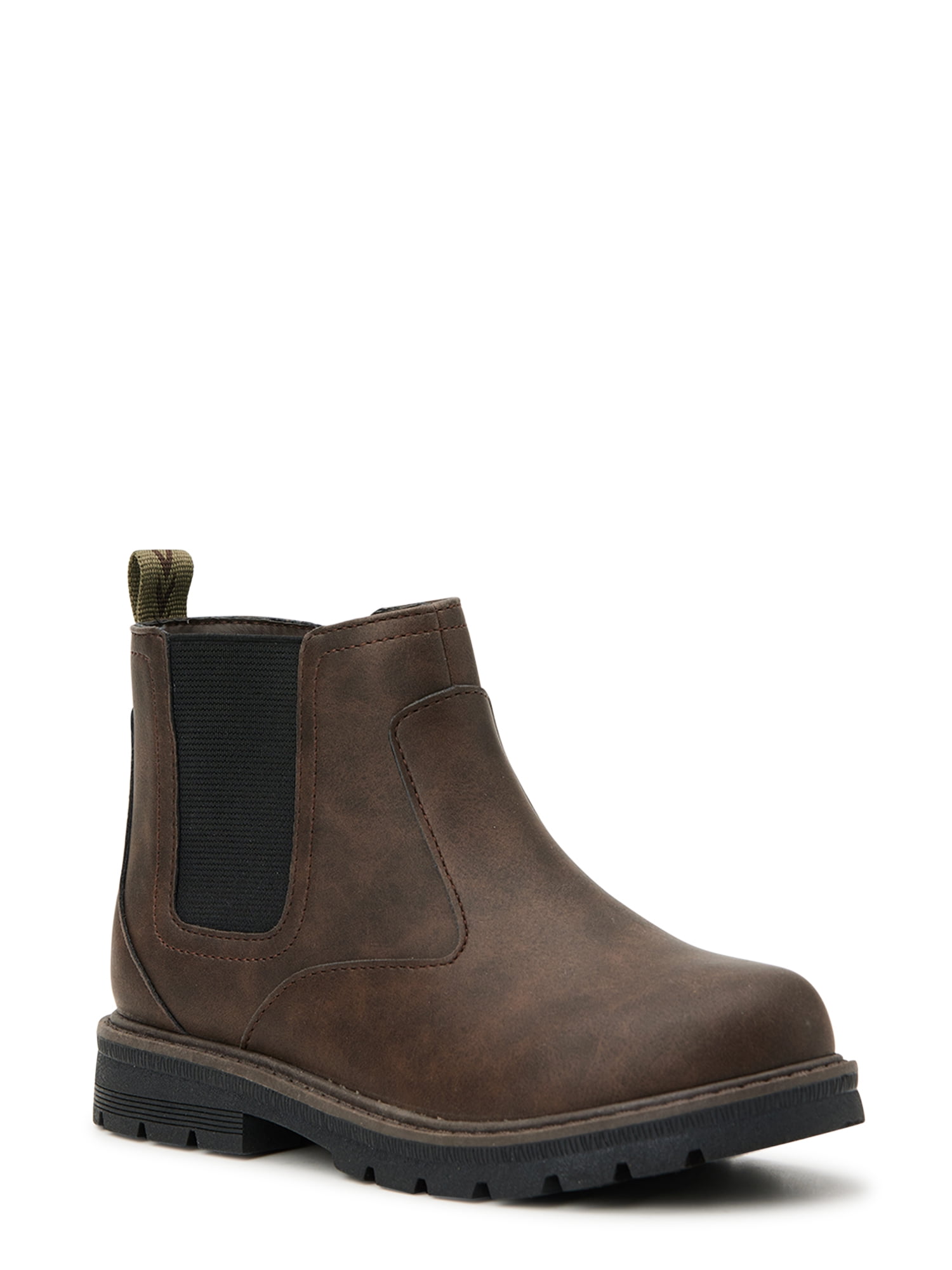 Wonder Nation Little & Big Boys' Chelsea Boot - Walmart.com