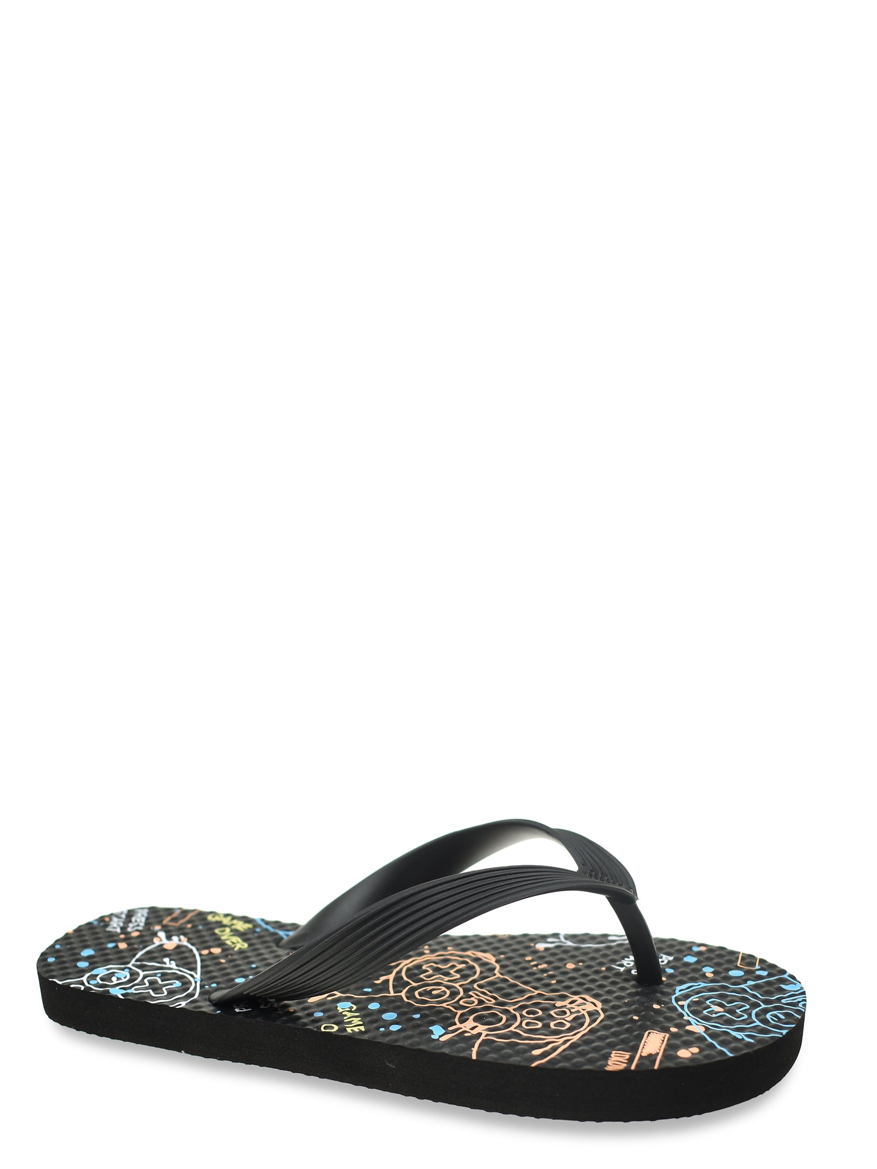 Wonder Nation Little & Big Boys Flip Flop - Walmart.com