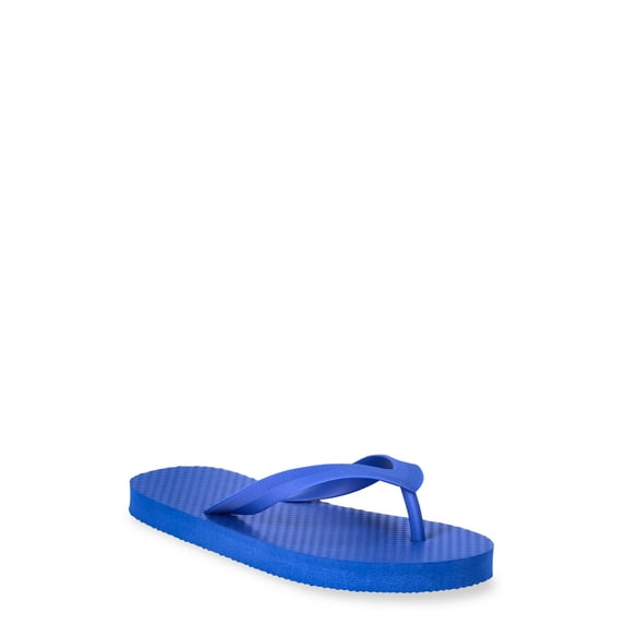 Wonder Nation Little and Big Boys Flip Flops PVC Upper PE Outsole Slip ...