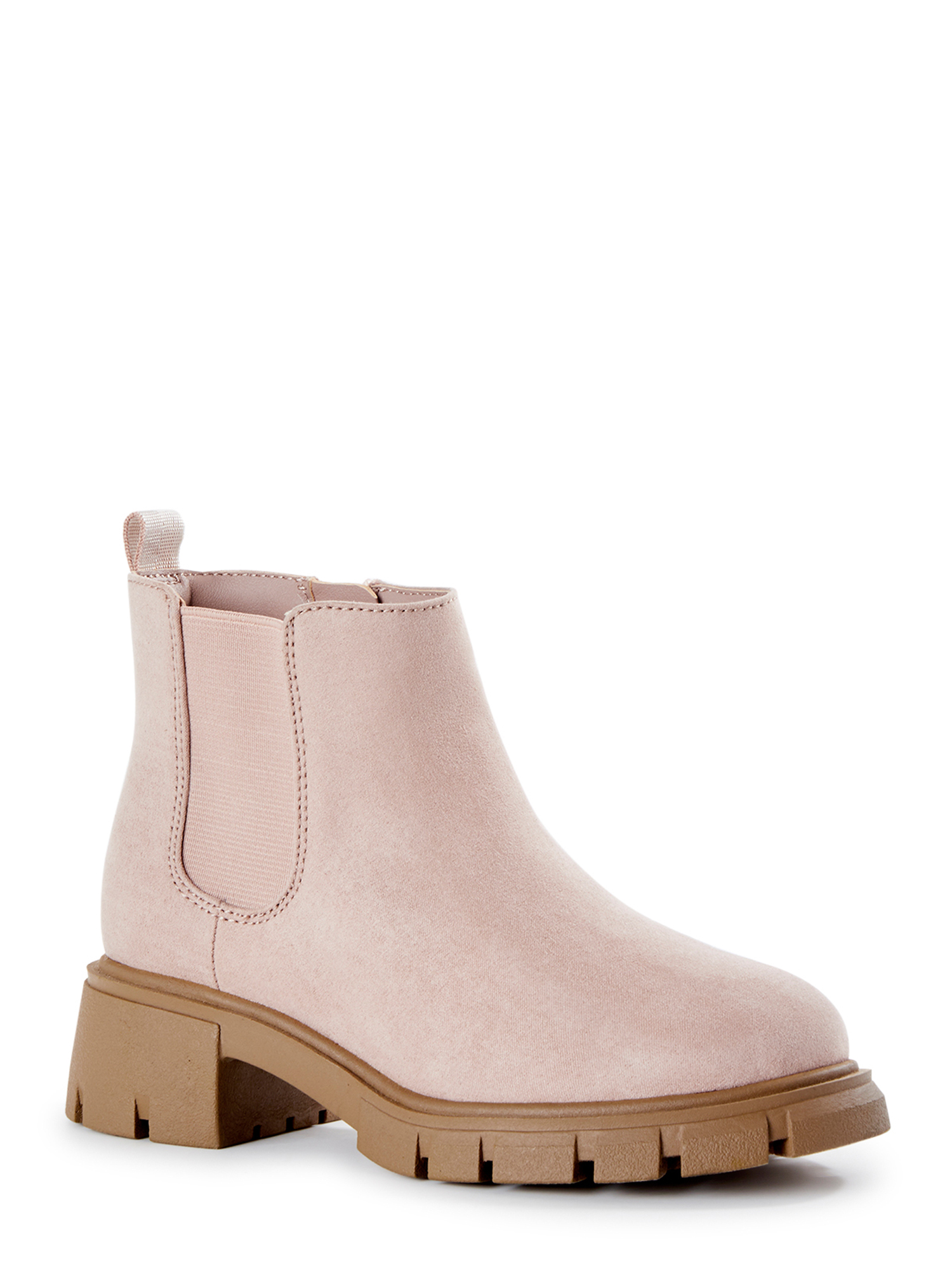 Wonder Nation Little & Big Girls’ Chelsea Boots, Sizes 13-6 - Walmart.com