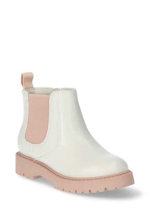 Wonder Nation Infant Girls’ Chelsea Boots - Walmart.com