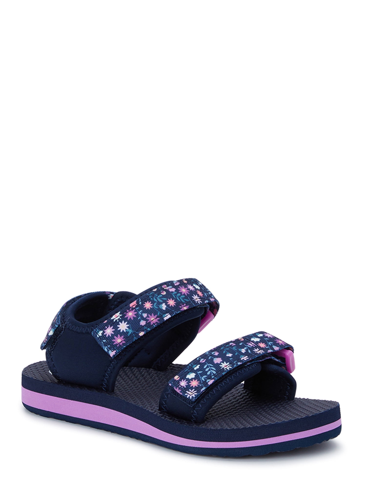 Wonder Nation Little & Big Girls Nature Sandal Shoes - Walmart.com