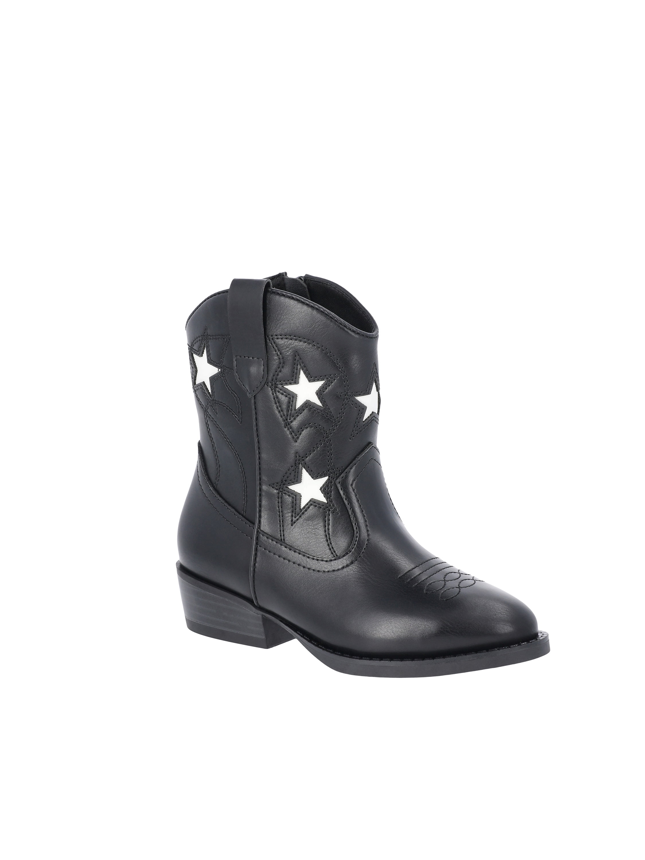 Wonder Nation Little & Big Girls Star Western Cowgirl Boots - Walmart.com