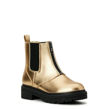 Justice Little Girl & Big Girl Lug Bottom Chelsea Boot, Sizes 13-6 ...