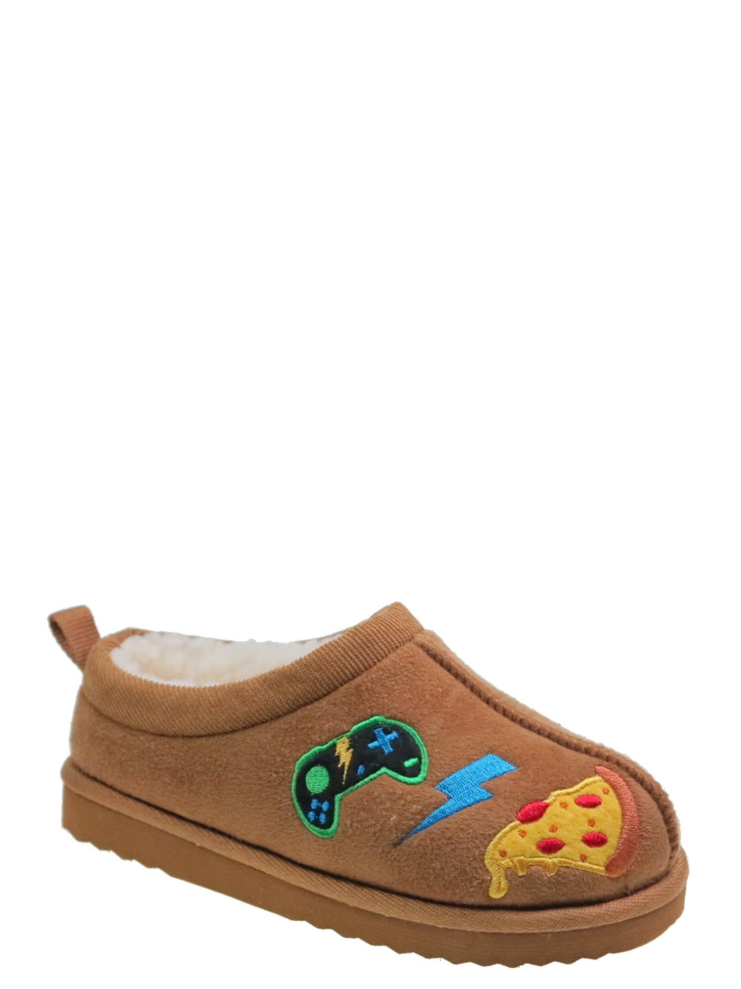 Wonder Nation Little & Big Kids Cozy Slippers - Walmart.com