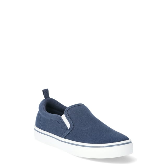 Wonder Nation Little & Big Kids Casual Slip-On Sneakers - Walmart.com