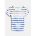 Wonder Nation Girls Baby Tee with Short Sleeves, Sizes 4-10 - Walmart.com