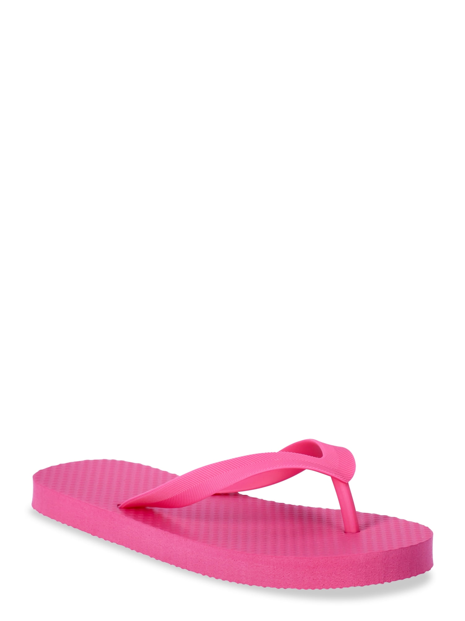 Wonder Nation Little Girl and Big Girl Flip Flops, Slip-On Summer Water ...