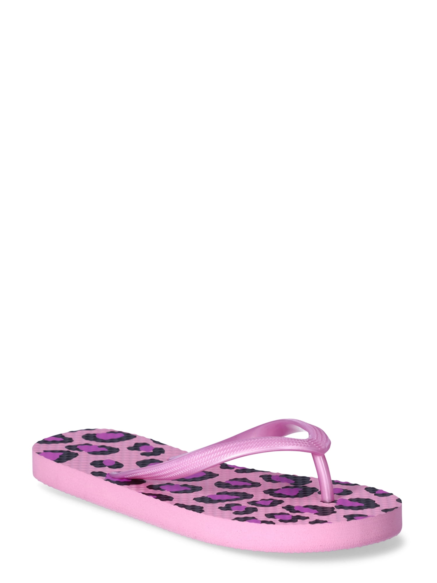Wonder Nation Little Girl & Big Girl Flip Flop,Sizes 13/1-4/5 - Walmart.com