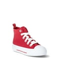 Wonder Nation Little Girls and Big Girls Platform High Top Sneakers ...