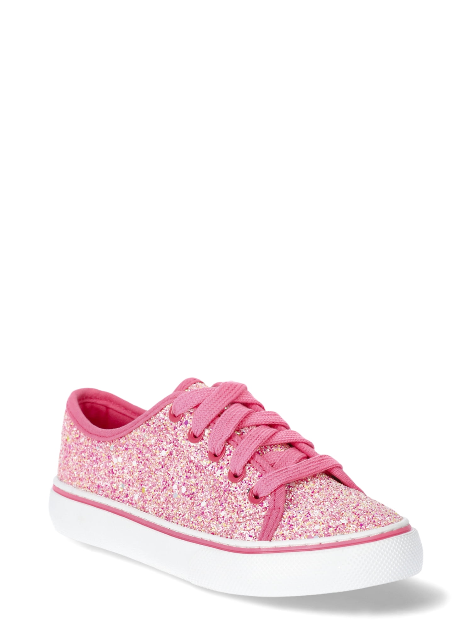 Wonder Nation Skate Sneakers - Girls Canvas Shoes - Walmart.com