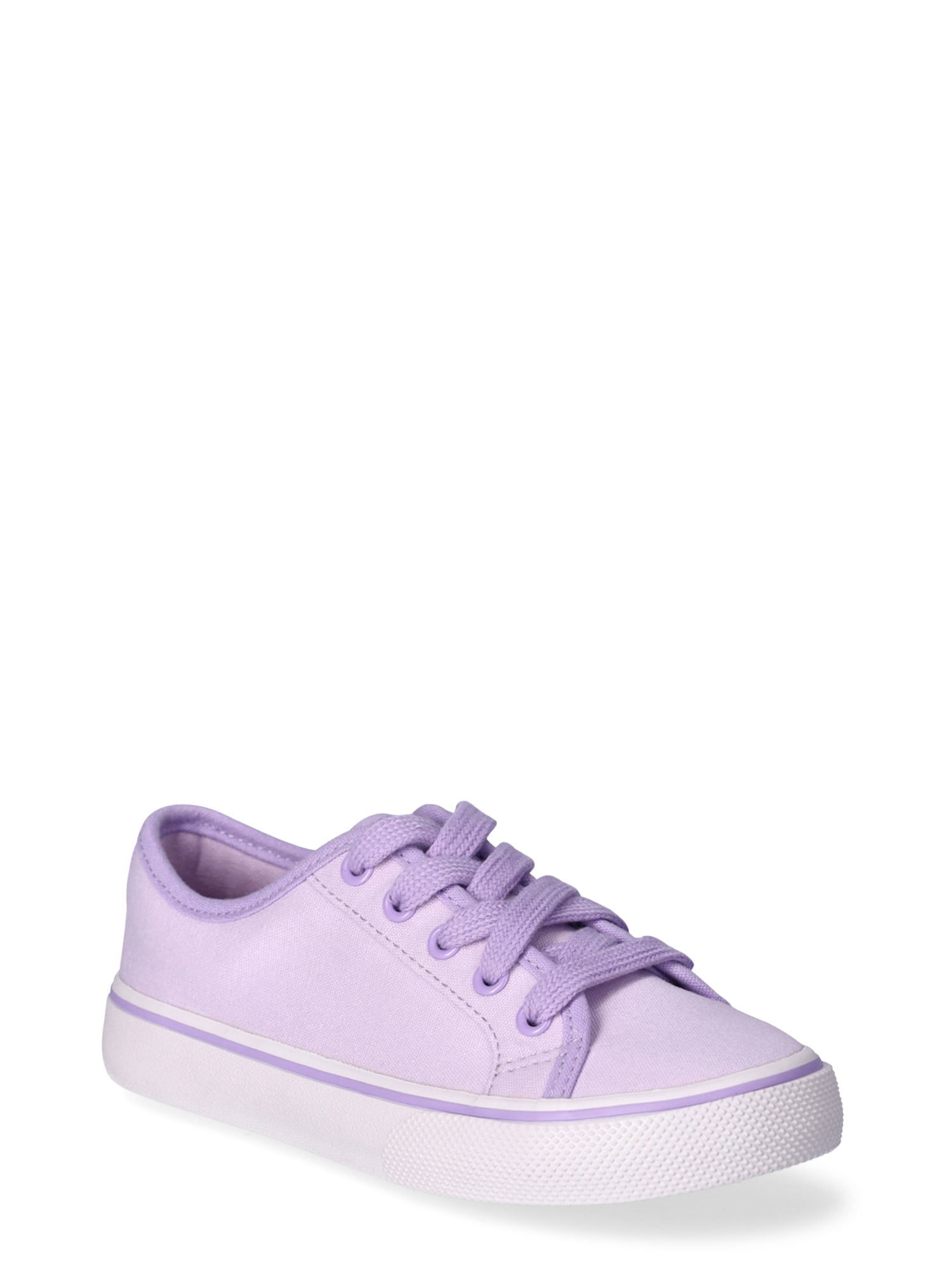 Wonder Nation Skate Sneakers - Girls Lace-up Shoes - Walmart.com