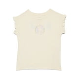 Wonder Nation Girls Ruffle Dolman Tee, Sizes 4-10 - Walmart.com