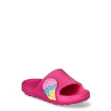Wonder Nation Eva Slide Sandals - Comfortable Girls Sandals - Walmart.com