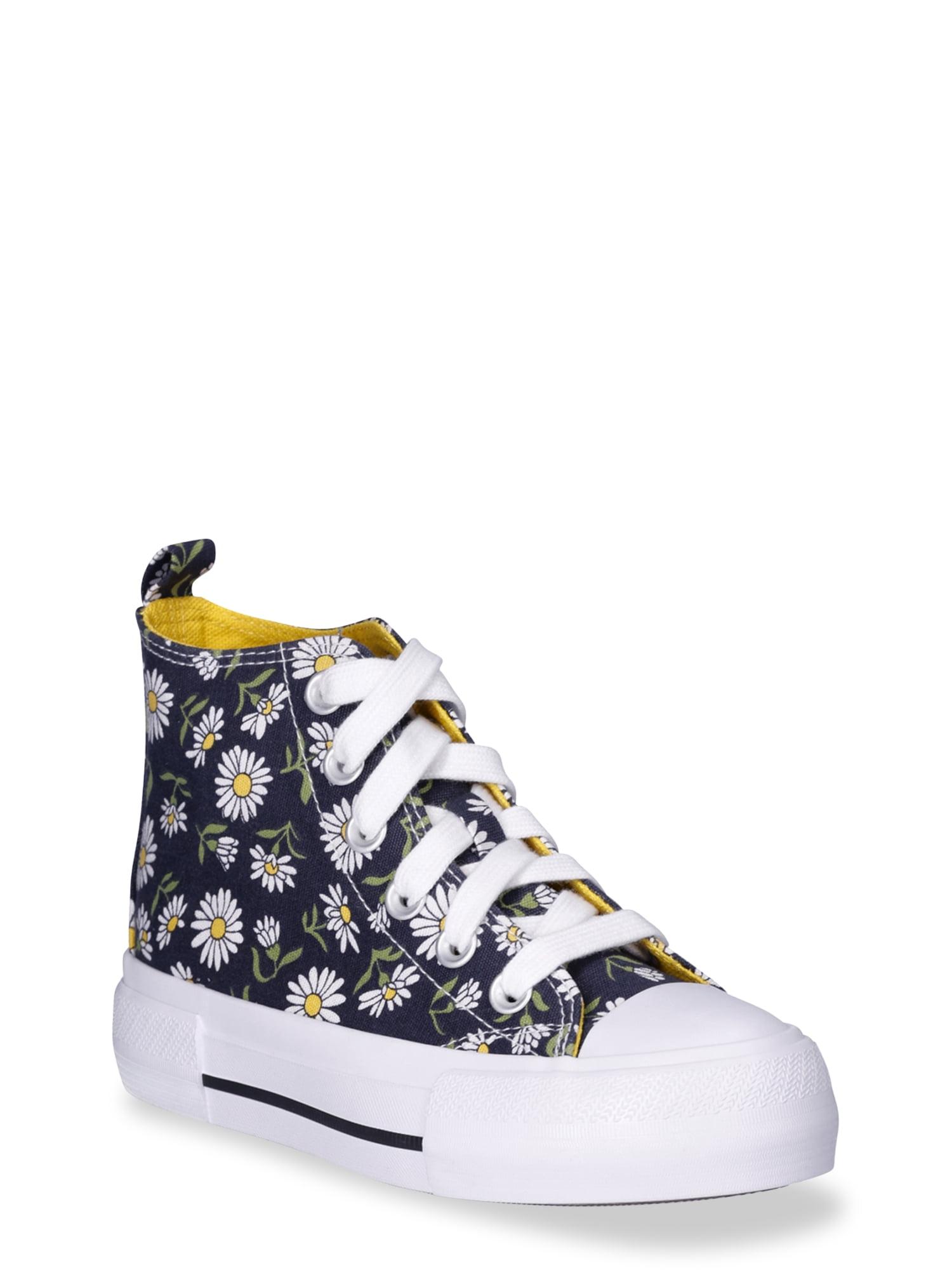 Wonder Nation Little Girls and Big Girls Platform High Top Sneakers ...