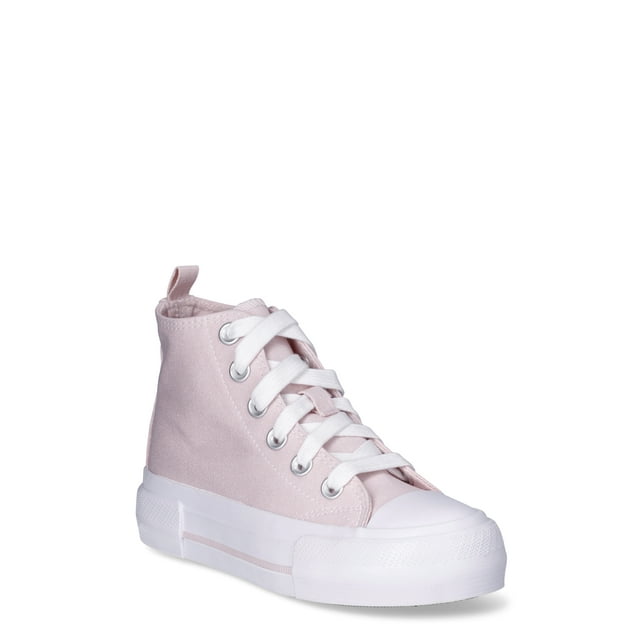 Wonder Nation Little Girls and Big Girls Platform High Top Sneakers ...