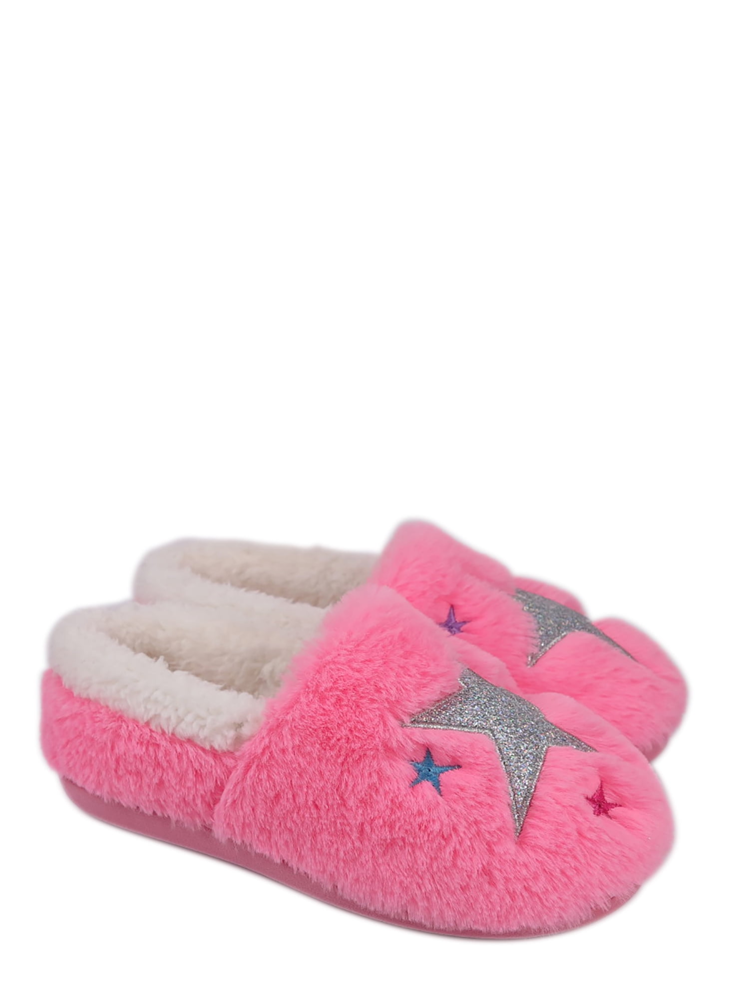Wonder Nation Shooting Star Closed Back Aline Slipper (Little Girls ...