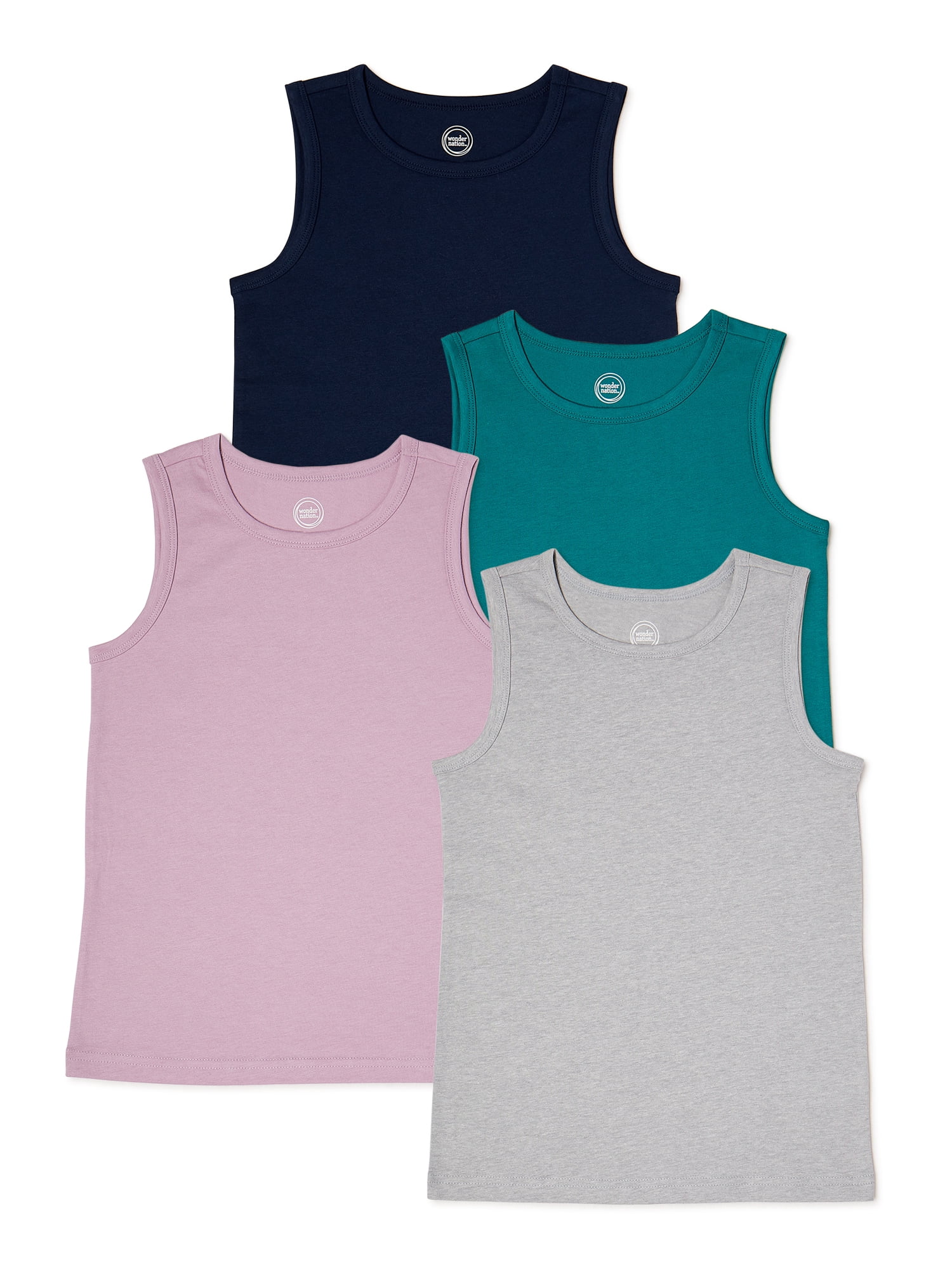 Wonder Nation Sleeveless Regular Tank Top Little Boy s Or Big Boy s 4 wonder-nation-sleeveless-regular-tank-top-little-boy-s-or-big-boy-s-4