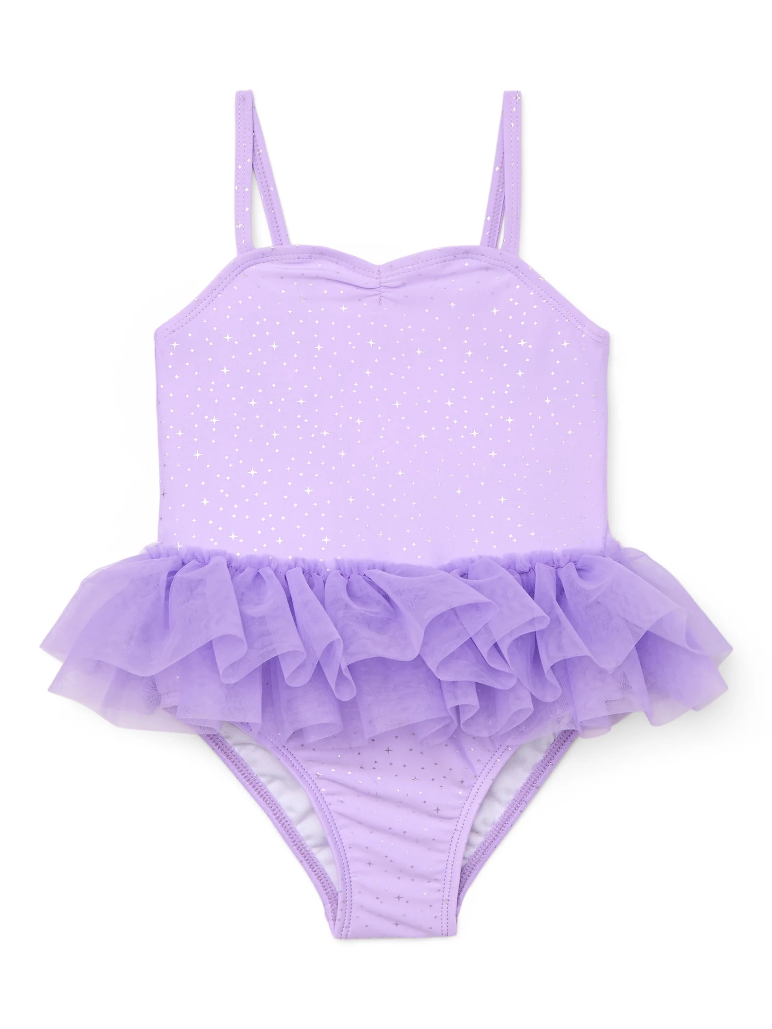 Wonder Nation Girl's and Boy's Sweetheart Strapless Tutu Swimsuit 12M ...