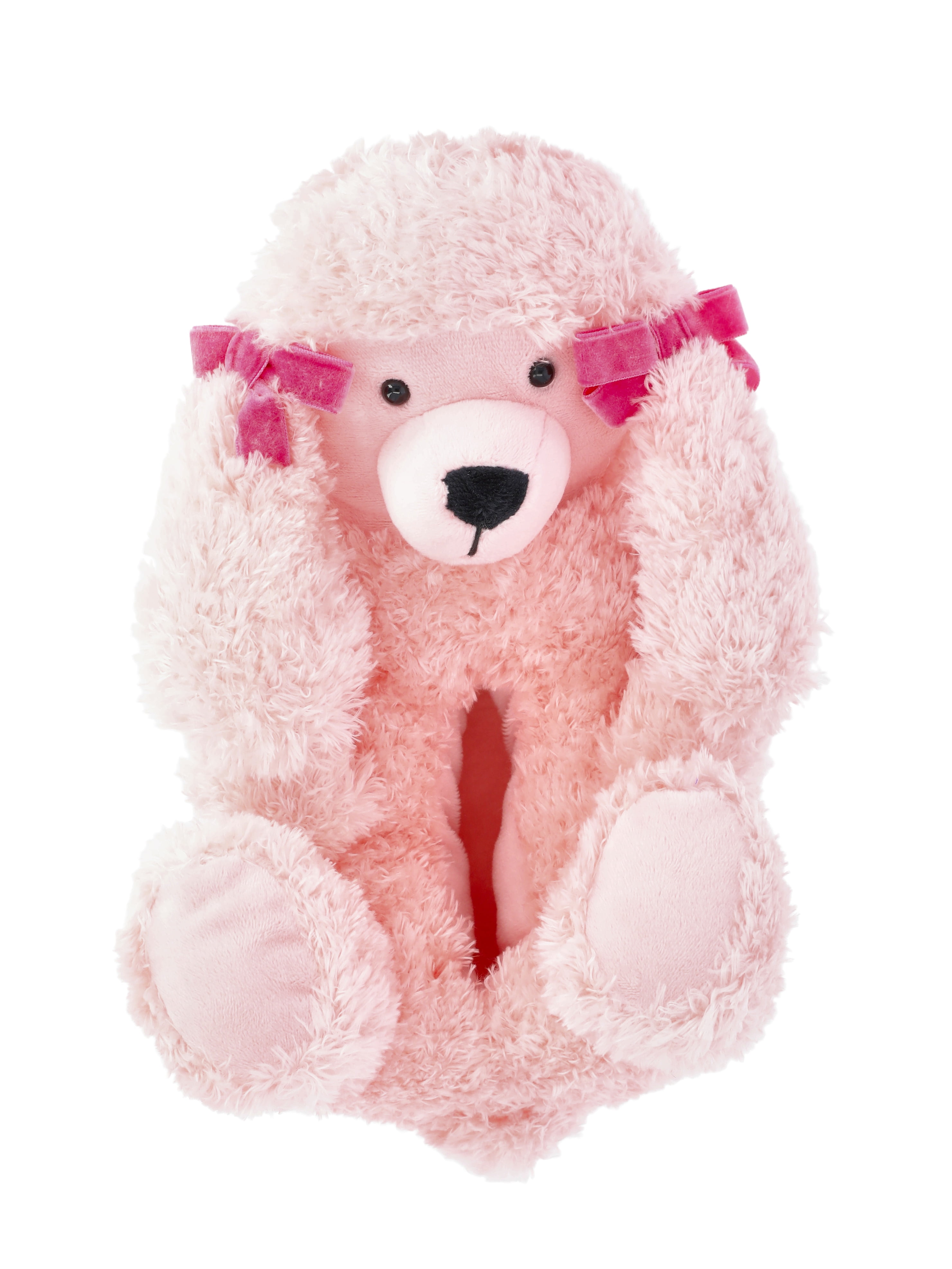 Wonder Nation Toddler and Big Girls Poodle Slippers - Walmart.com