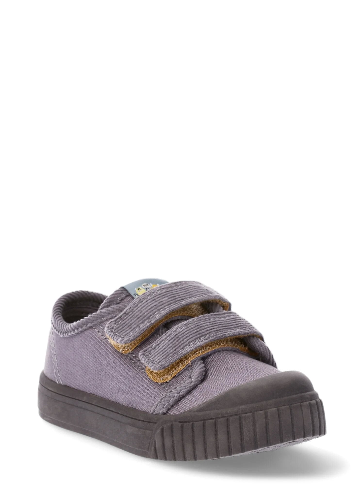 Wonder Nation Baby & Toddler Kids Two-Strap Bump Toe Sneakers - Walmart.com