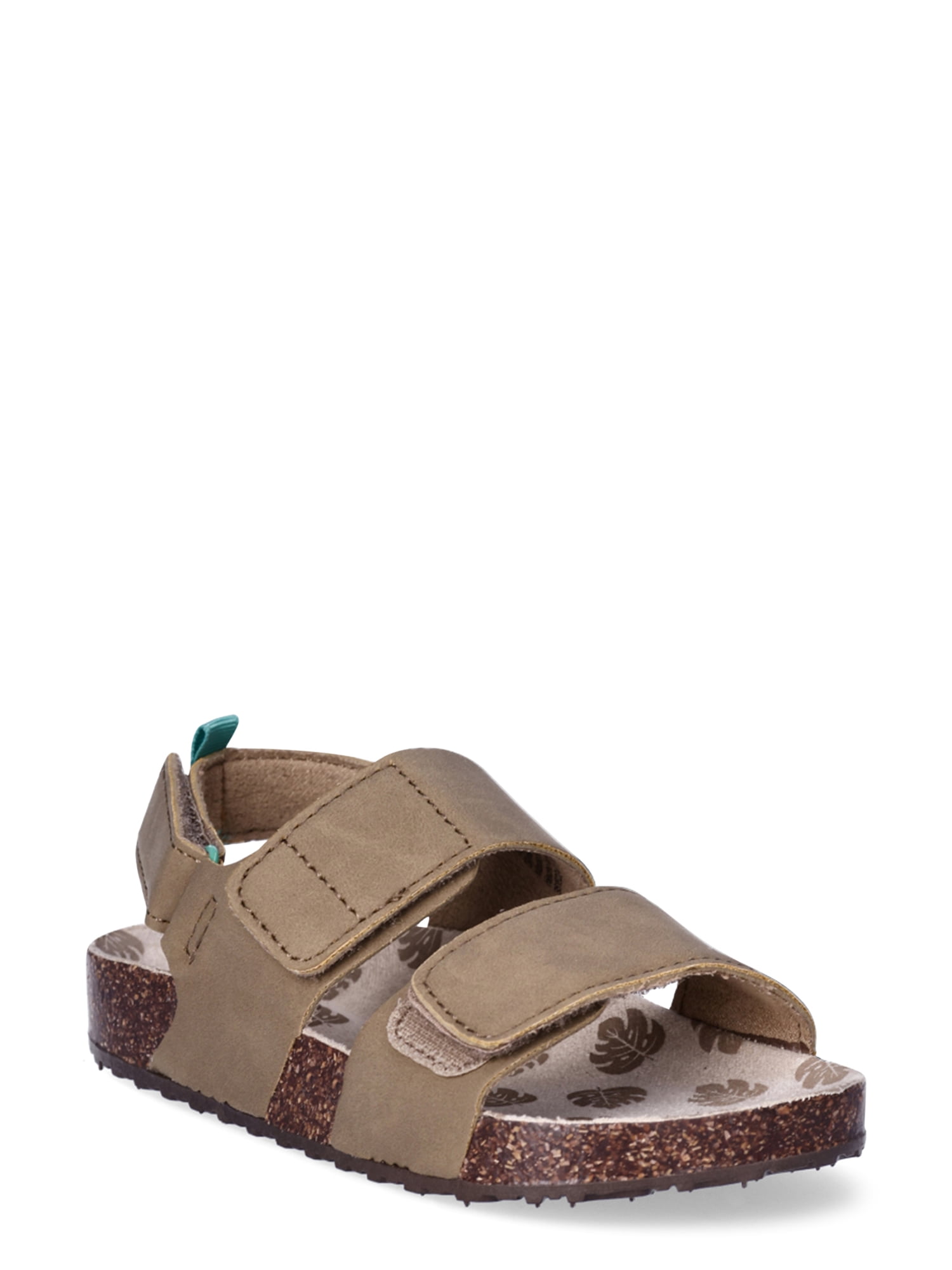 Wonder Nation Toddler Boy Adjustable Dual-Band Sandals - Walmart.com