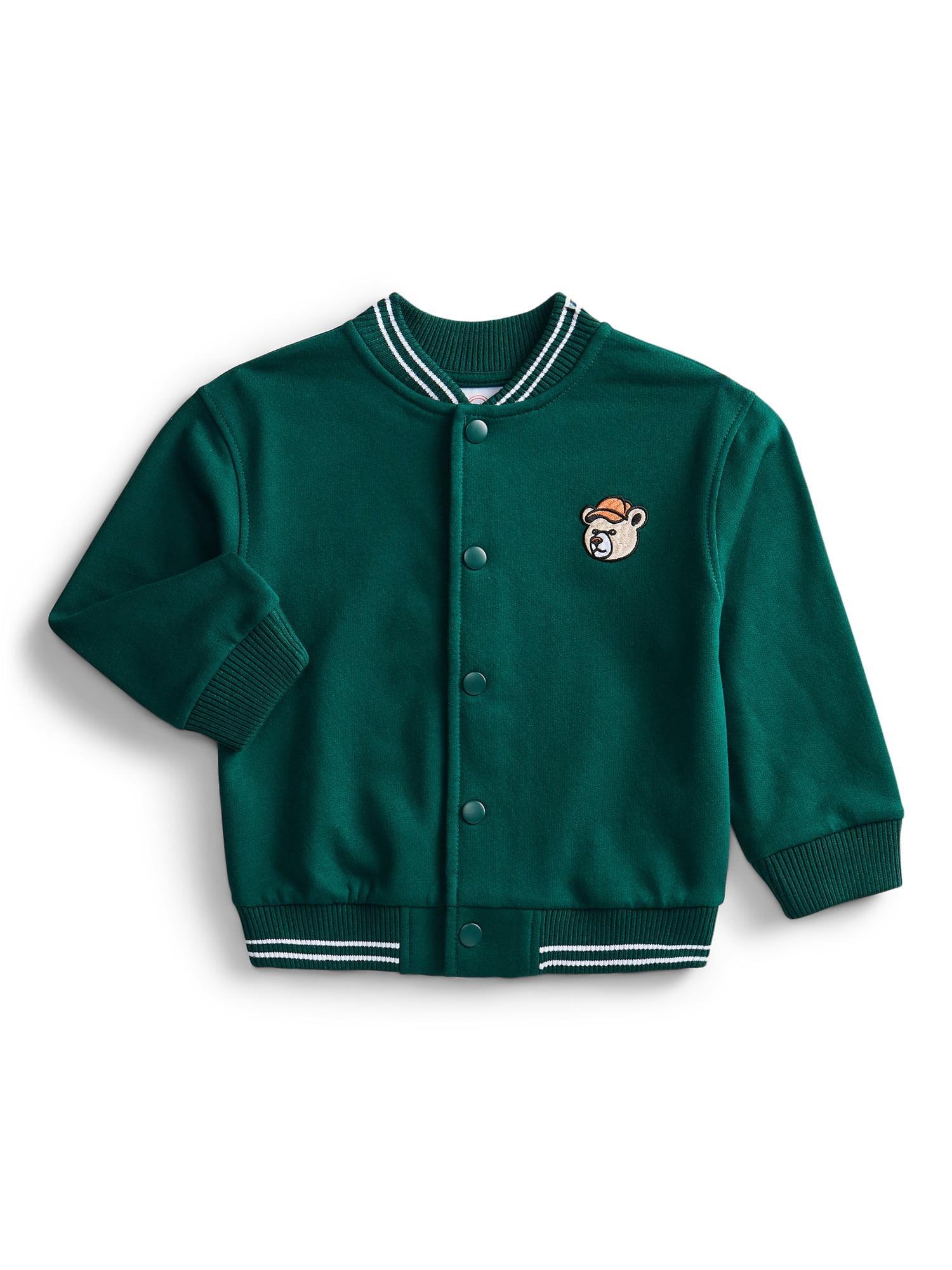 Wonder Nation Toddler Boys Varsity Bomber Jacket, Sizes 12M-5T ...