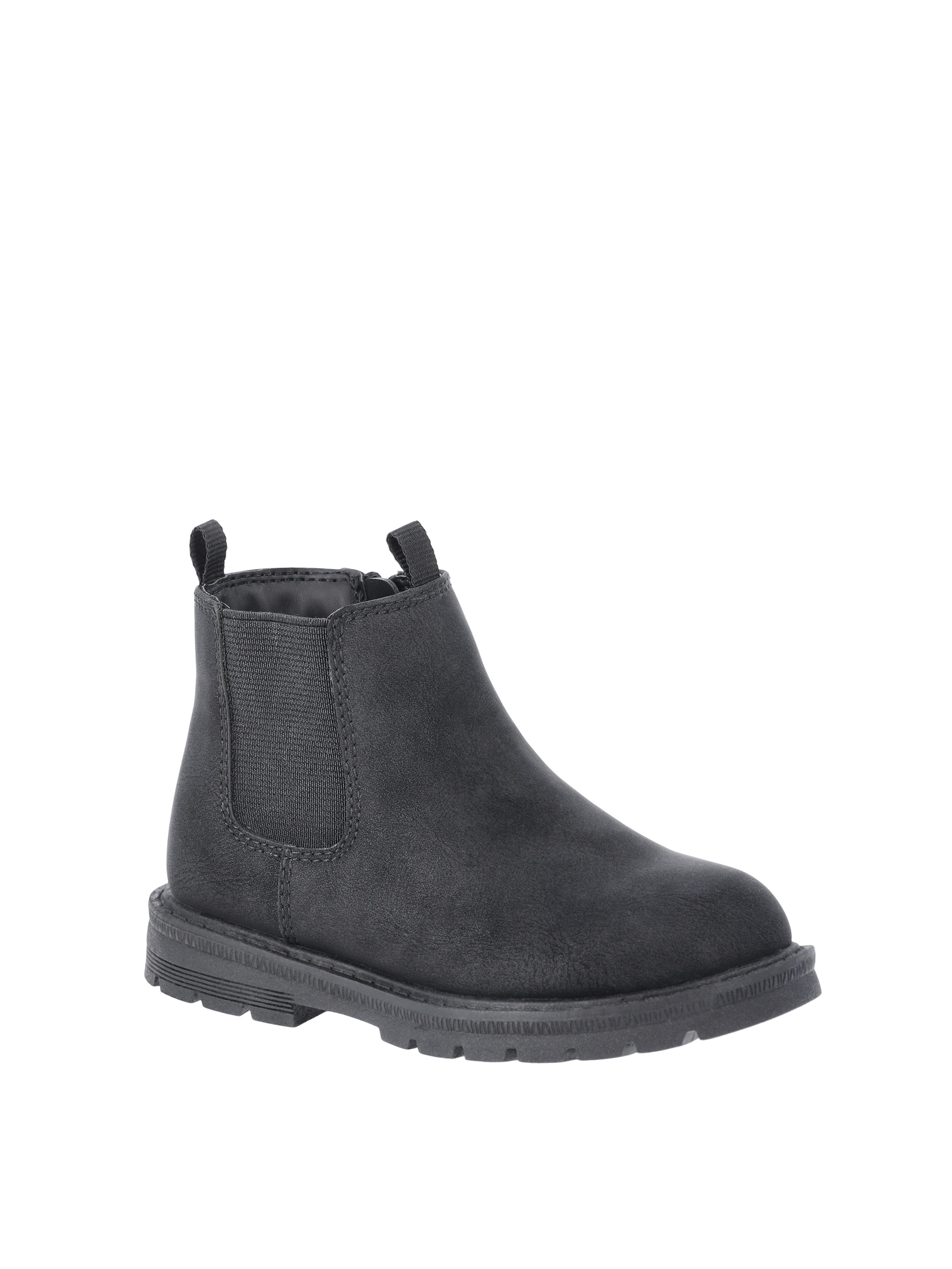 Wonder Nation Toddler Boys' Chelsea Boots - Walmart.com