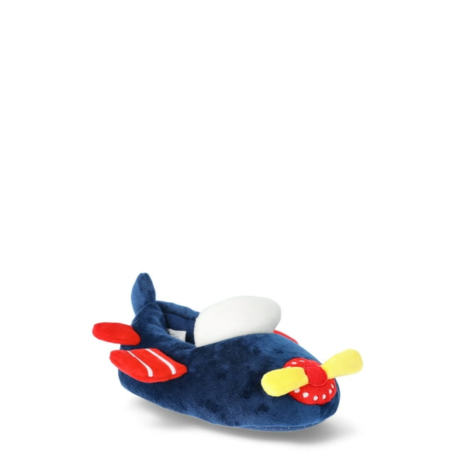 Wonder Nation Toddler Boys’ Airplane Slippers - Walmart.com
