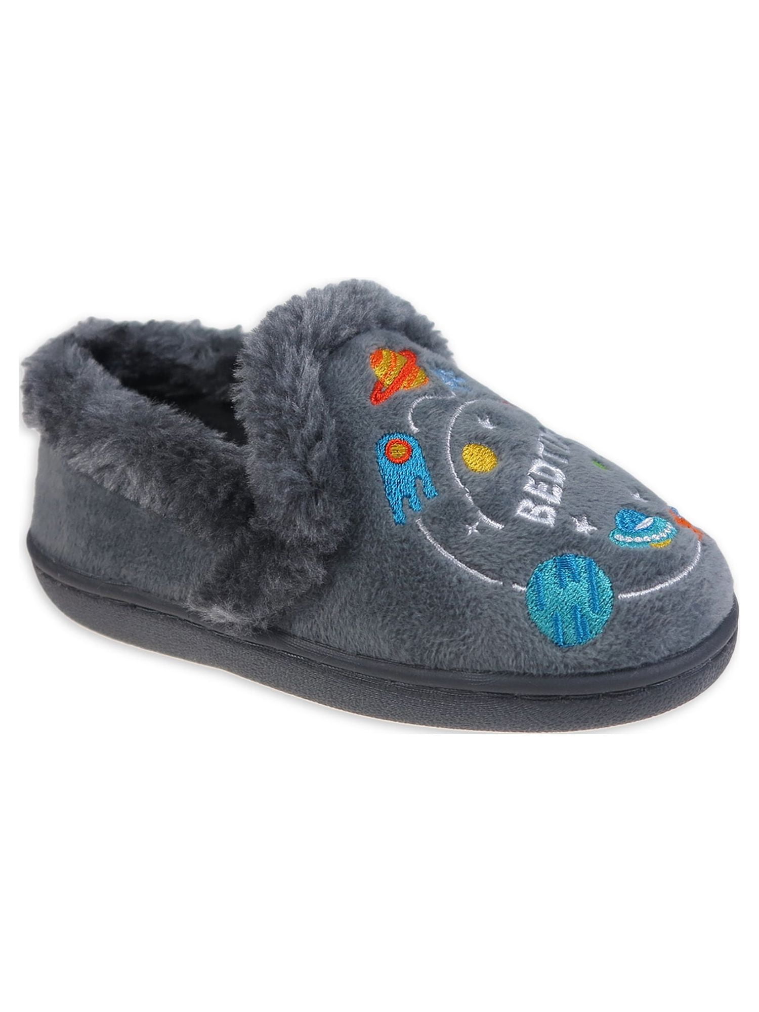 Wonder Nation Toddler Boys Aline Space Slippers - Walmart.com