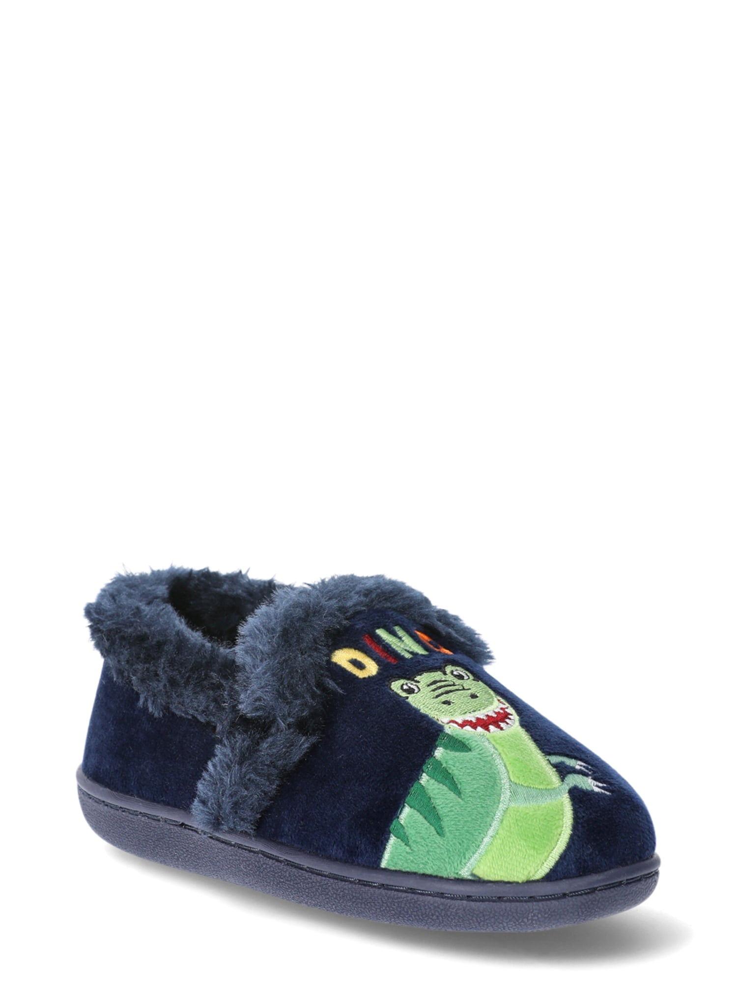 Wonder Nation Toddler Boys’ Dinosaur Slippers - Walmart.com
