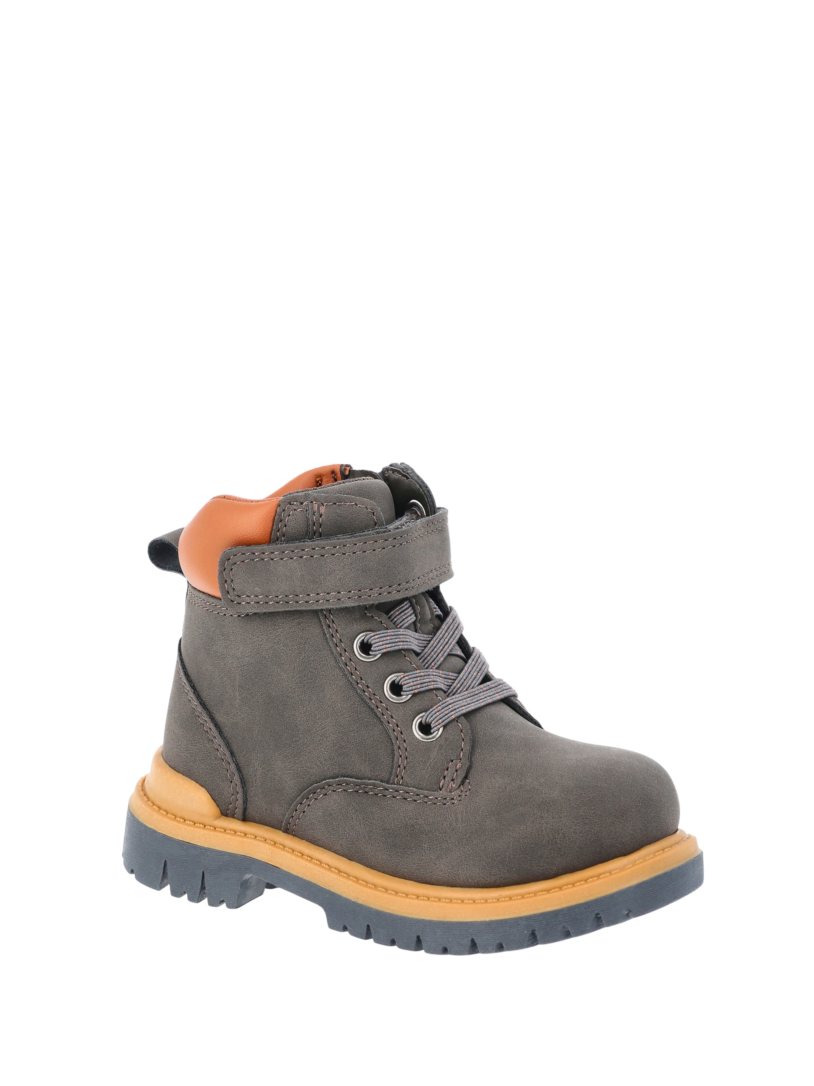 Wonder Nation Toddler Boys' Lace Up Tucker Boots - Walmart.com