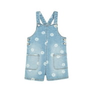 Wonder Nation Baby and Toddler Girl Daisy Shortall, 12 Months-5T - Walmart.com