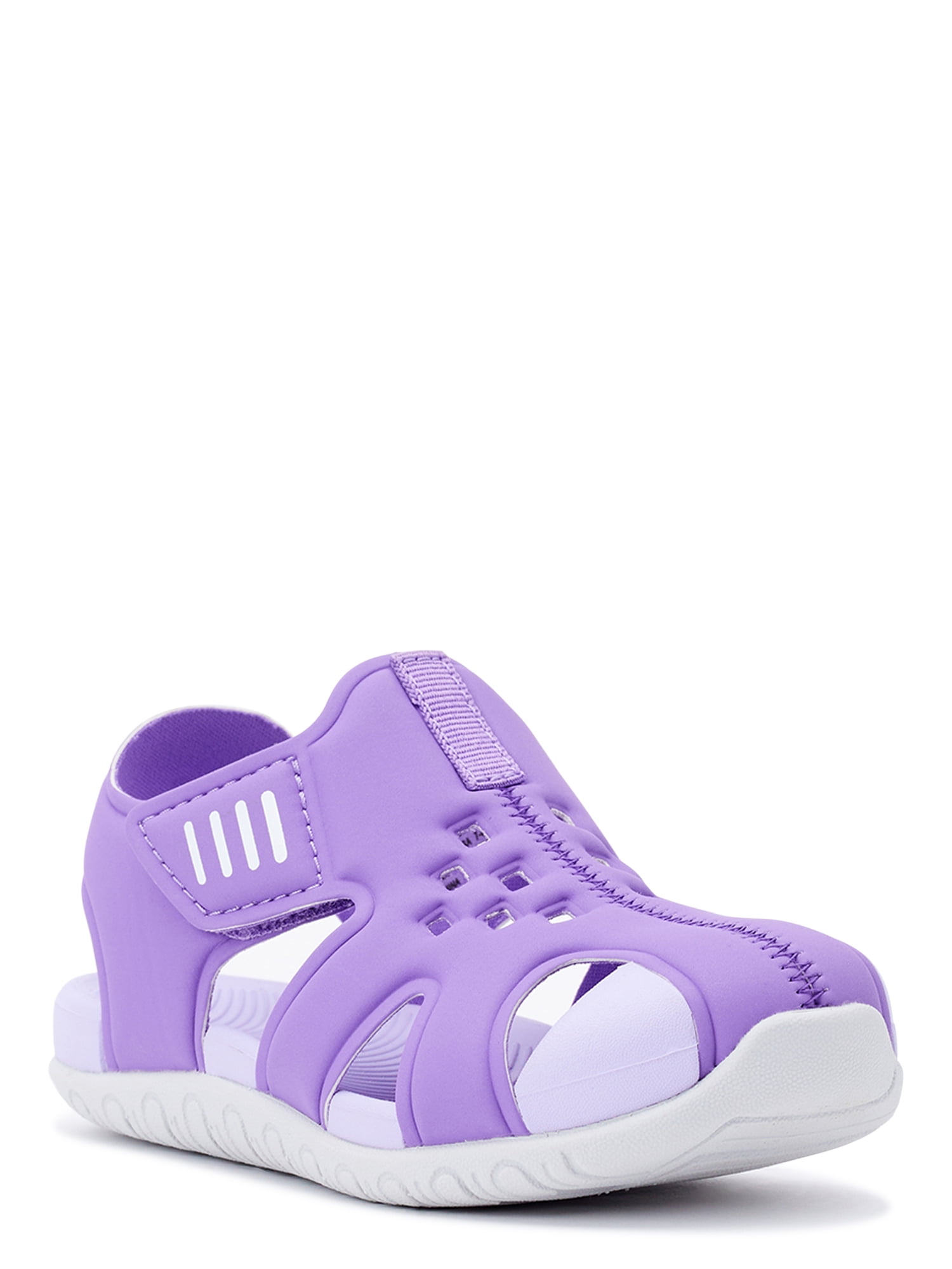 Wonder Nation Toddler Girls Bump Toe Sandals - Walmart.com