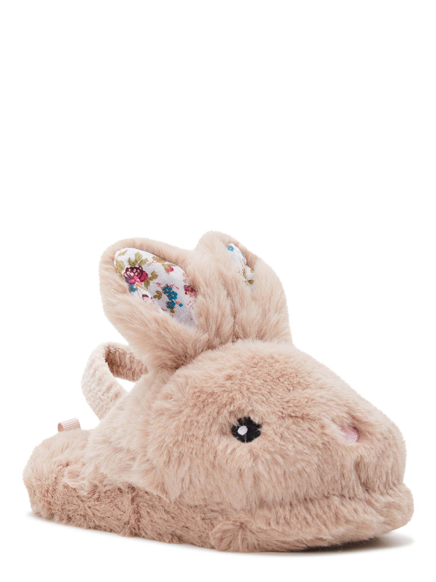 Wonder Nation Toddler Girls Bunny Aline Slipper - Walmart.com