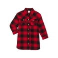Wonder Nation Toddler Girls Flannel Dress, Sizes 12M-5T - Walmart.com