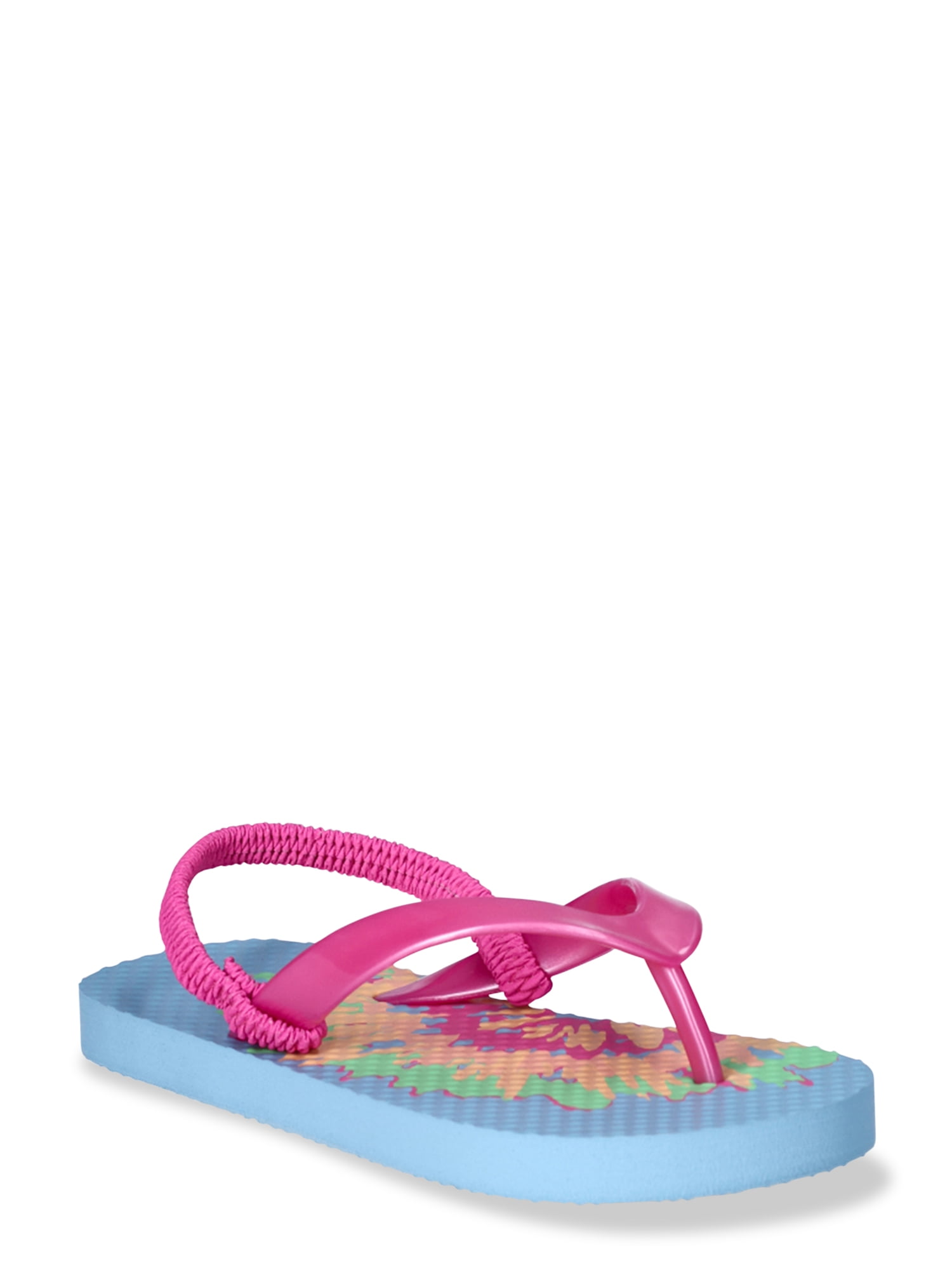 Wonder Nation Toddler Girls Flip Flops - Walmart.com