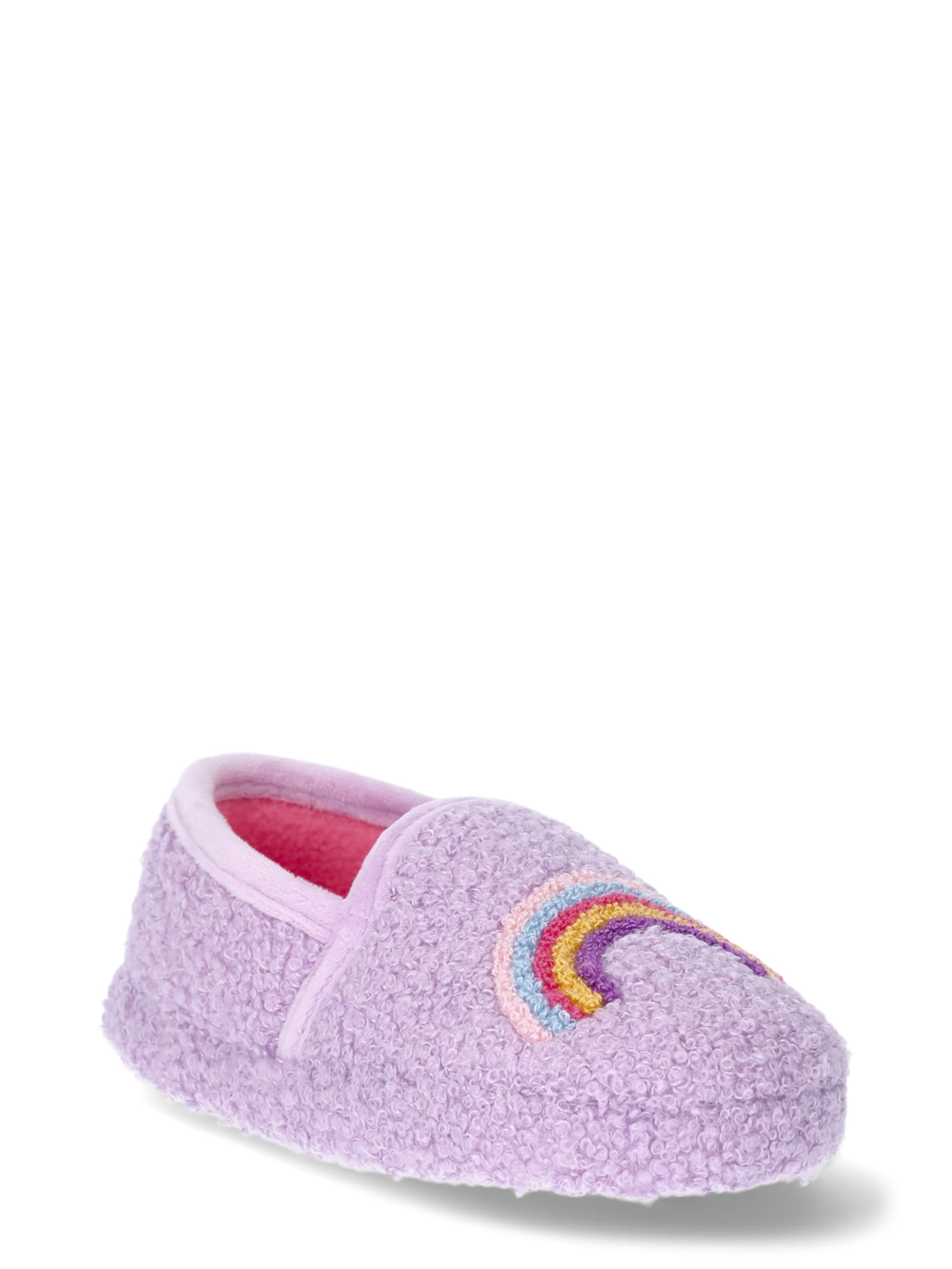 Wonder Nation Toddler Girls Icon Slippers, Sizes 5/6-11/12 - Walmart.com